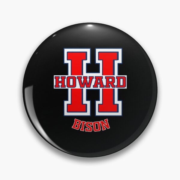 "Howard 1867 University Apparel" Pin for Sale by PinkerBee | Redbubble