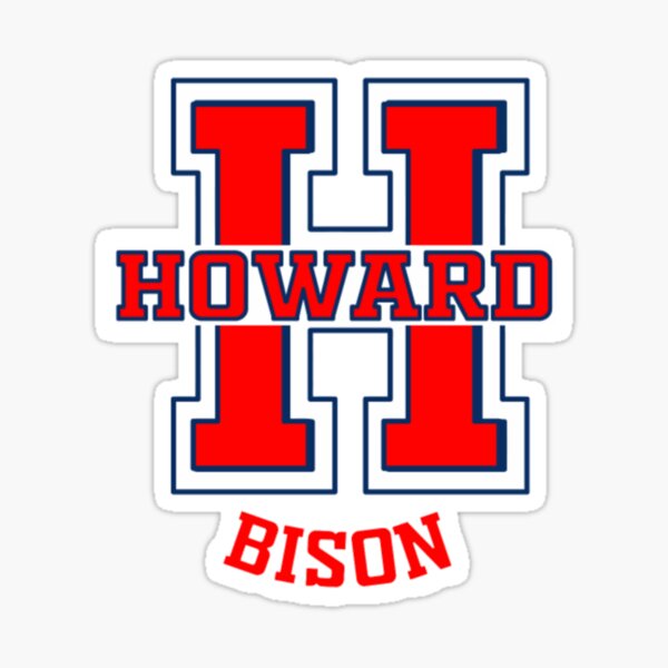 "Howard 1867 University Apparel" Sticker for Sale by PinkerBee | Redbubble