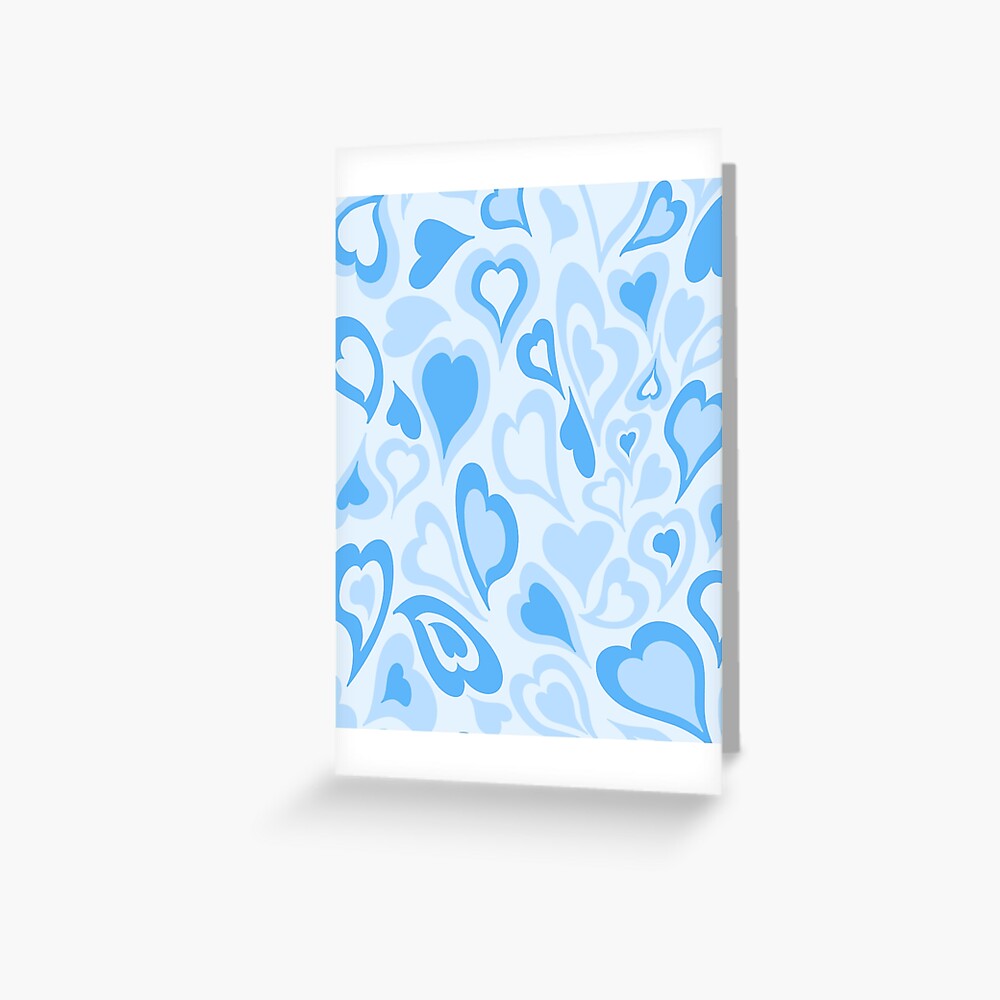 "Preppy, Blue, Preppy Blue, Hearts, Aesthetic, Preppy Aesthetic ...