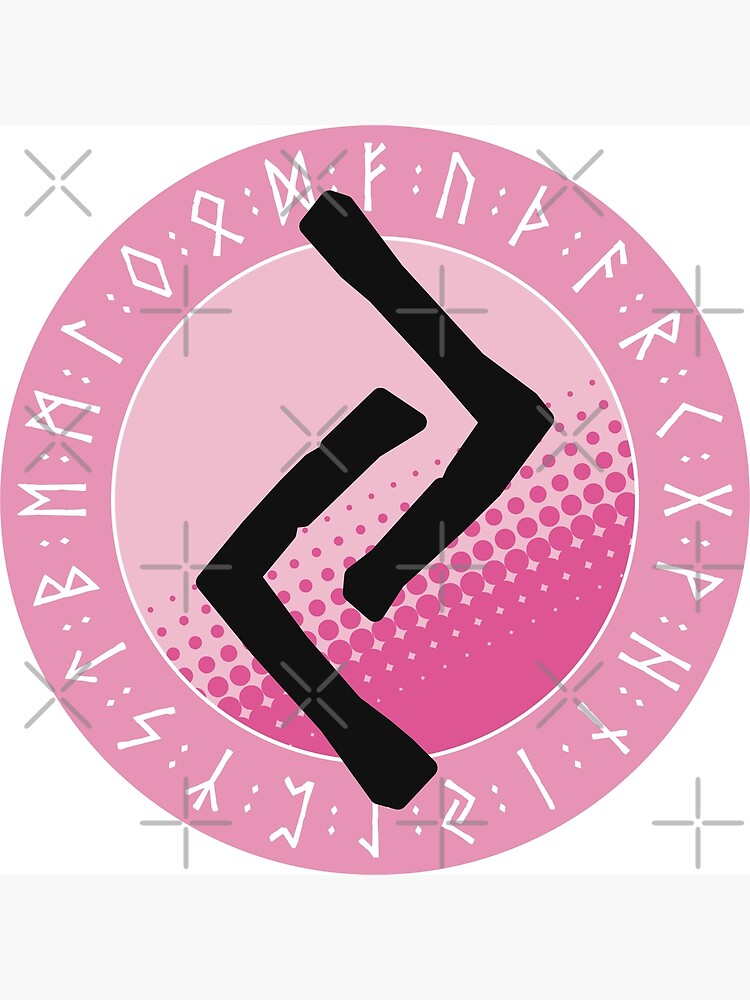 "Jera (Harvest) - Viking Runes and Runic Symbols" Poster for Sale by ...