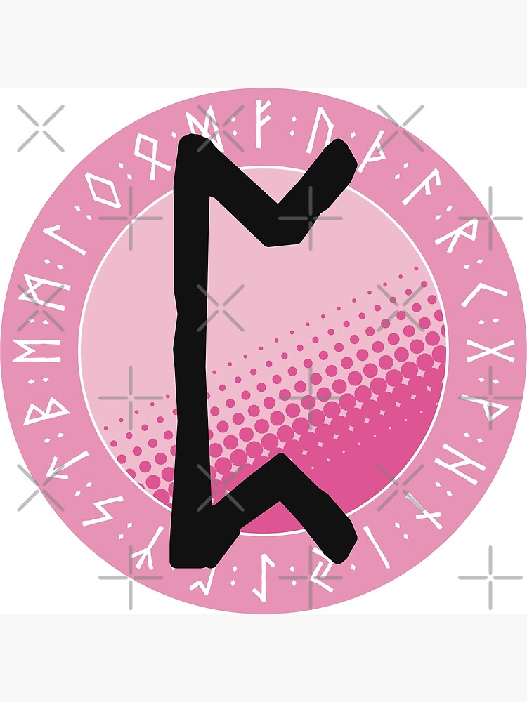 "Perthro (Luck) - Viking Runes and Runic Symbols" Poster for Sale by ...