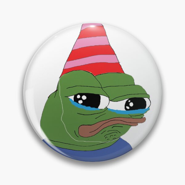 "Sad Birthday Pepe the frog Helper Apu Meme" Pin for Sale by ...