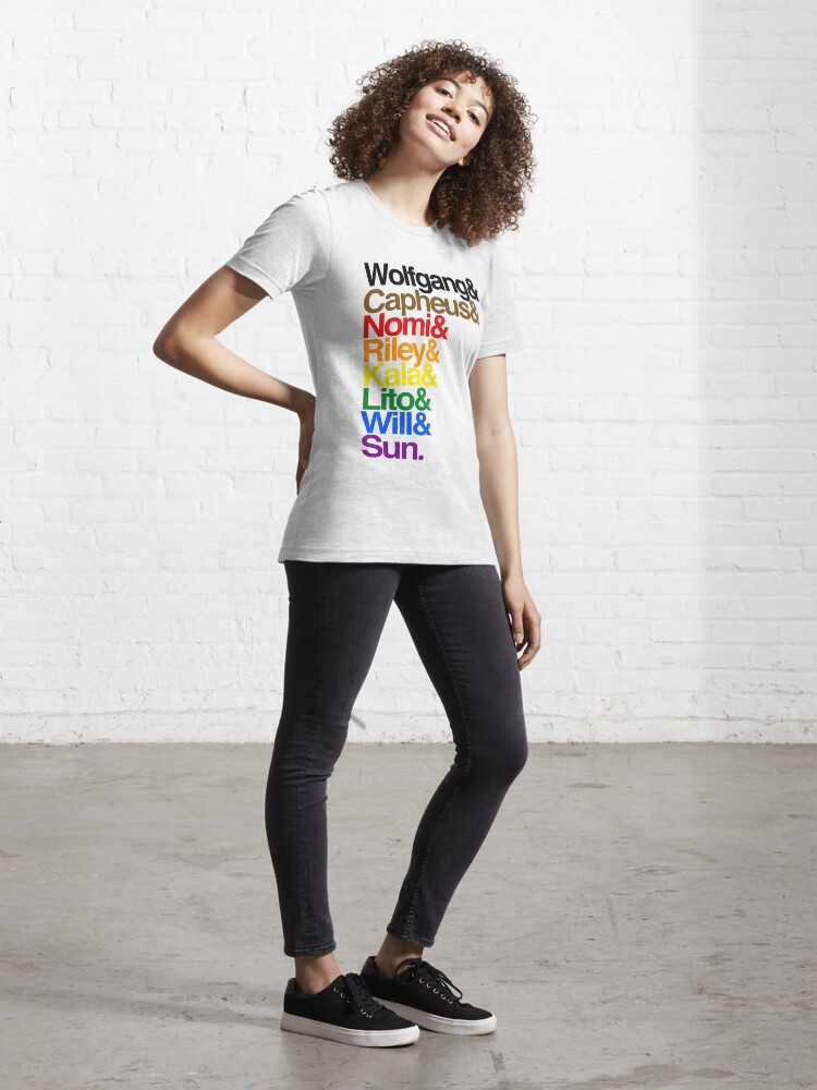 "sense8 - pride colors" T-shirt by sciles | Redbubble | sense8 t-shirts ...