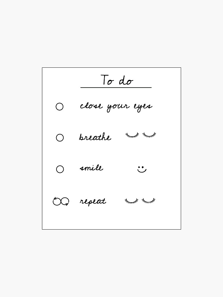"Cute To Do List Sticker" Sticker for Sale by IKDESIGNS | Redbubble