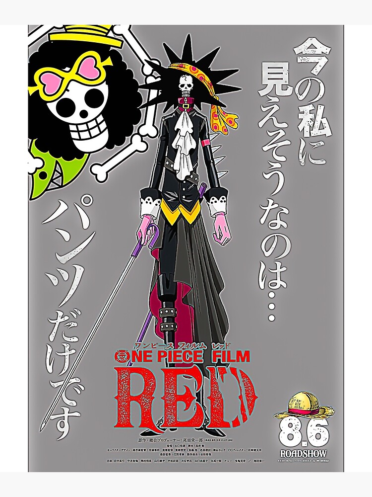 "one monkey D film luffy RED" Poster for Sale by ConklinZ | Redbubble