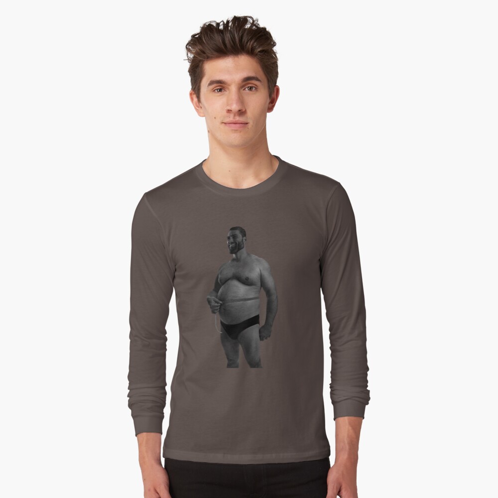 "Fat Giga Chad" Poster for Sale by TshirtGigaChad | Redbubble