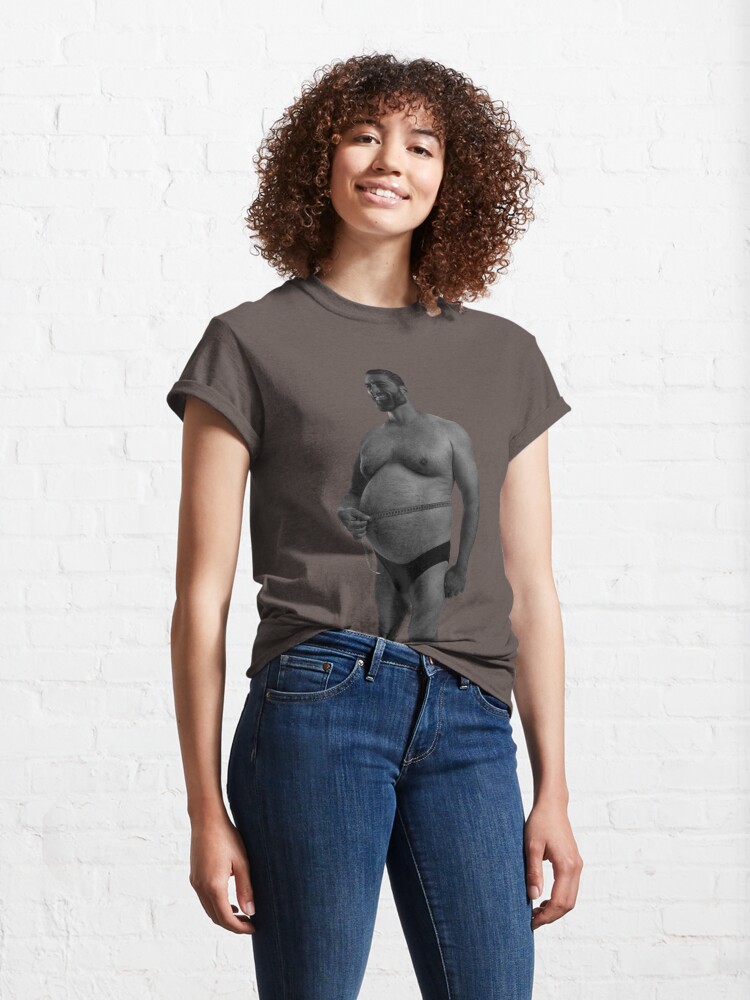 "Fat Giga Chad" Classic T-Shirt for Sale by TshirtGigaChad | Redbubble