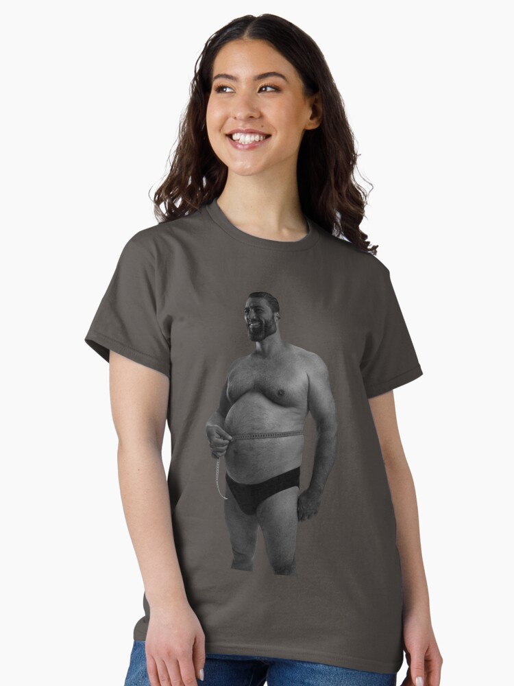 "Fat Giga Chad" Classic T-Shirt for Sale by TshirtGigaChad | Redbubble