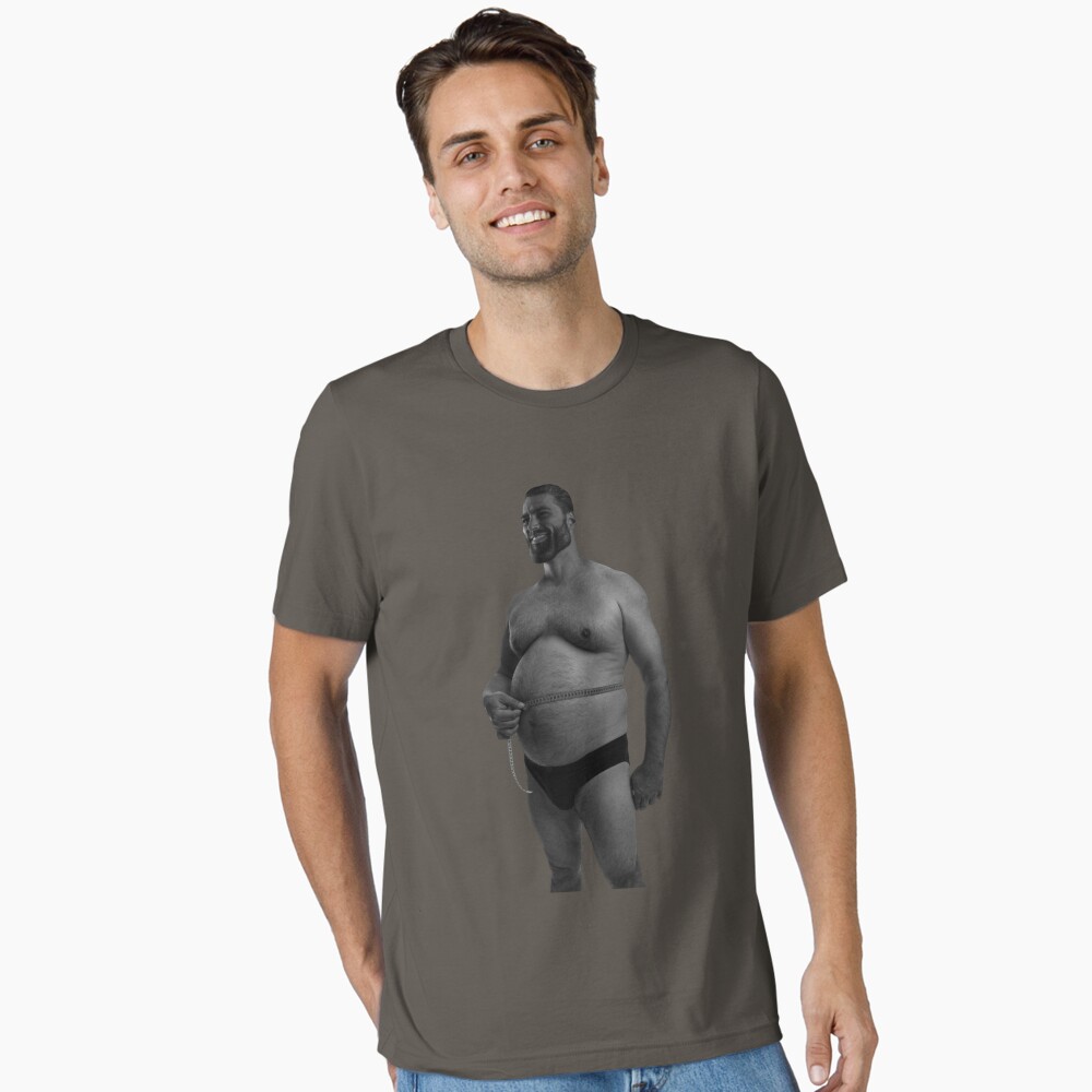 "Fat Giga Chad" Classic T-Shirt for Sale by TshirtGigaChad | Redbubble