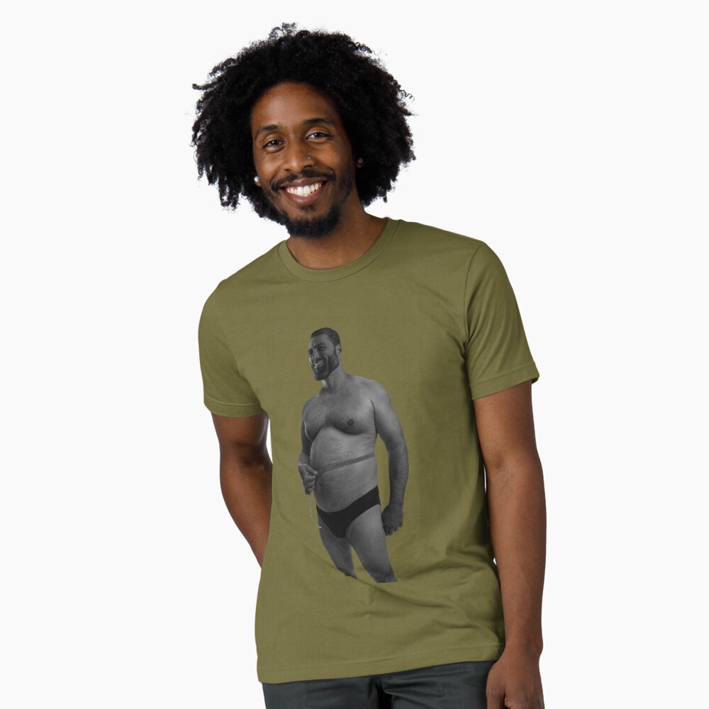 "Fat Giga Chad" Classic T-Shirt for Sale by TshirtGigaChad | Redbubble
