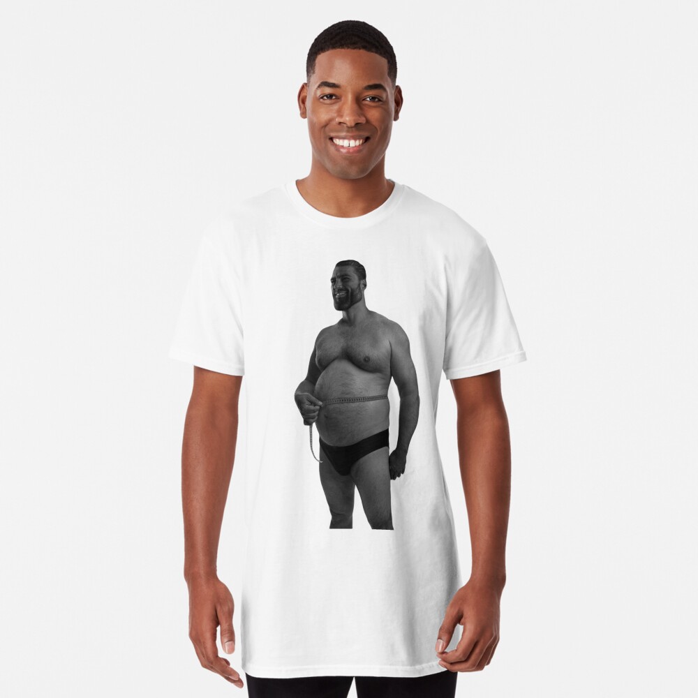 "Fat Giga Chad" Poster for Sale by TshirtGigaChad | Redbubble