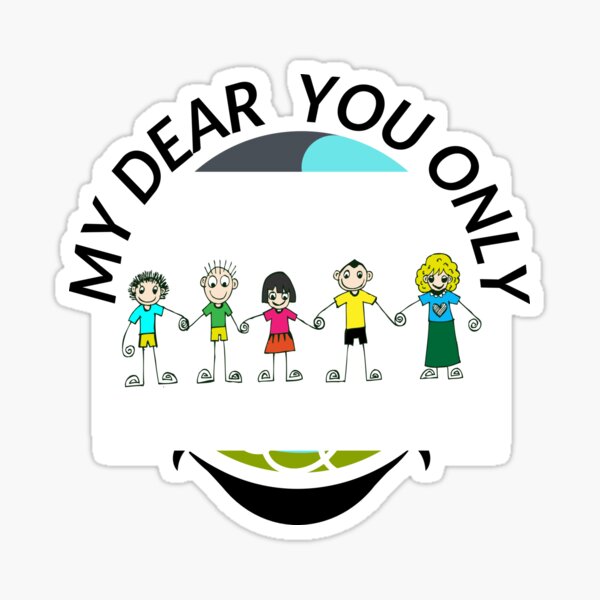 "MY BEST FAMILY" Sticker for Sale by Man-shop | Redbubble