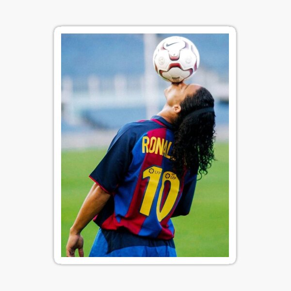 "Ronaldinho" Sticker for Sale by meganingrum | Redbubble