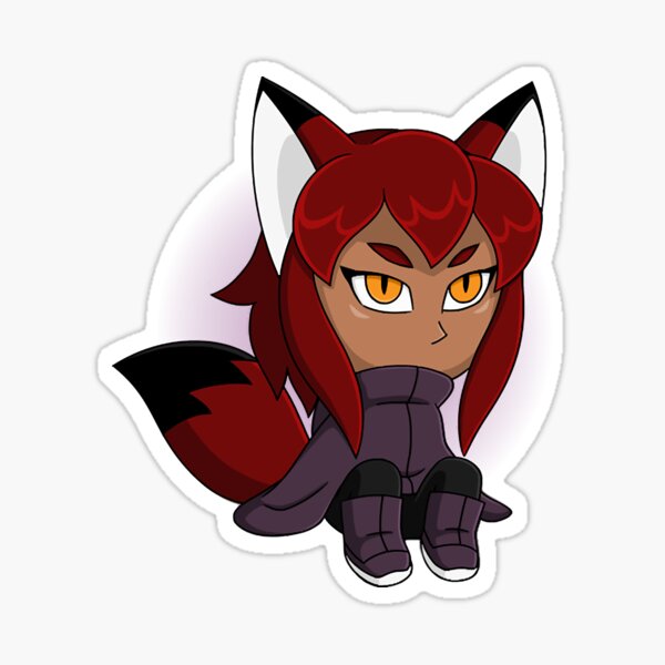 "Chibi Rubi Cloak " Sticker for Sale by JasonGrav33650 | Redbubble