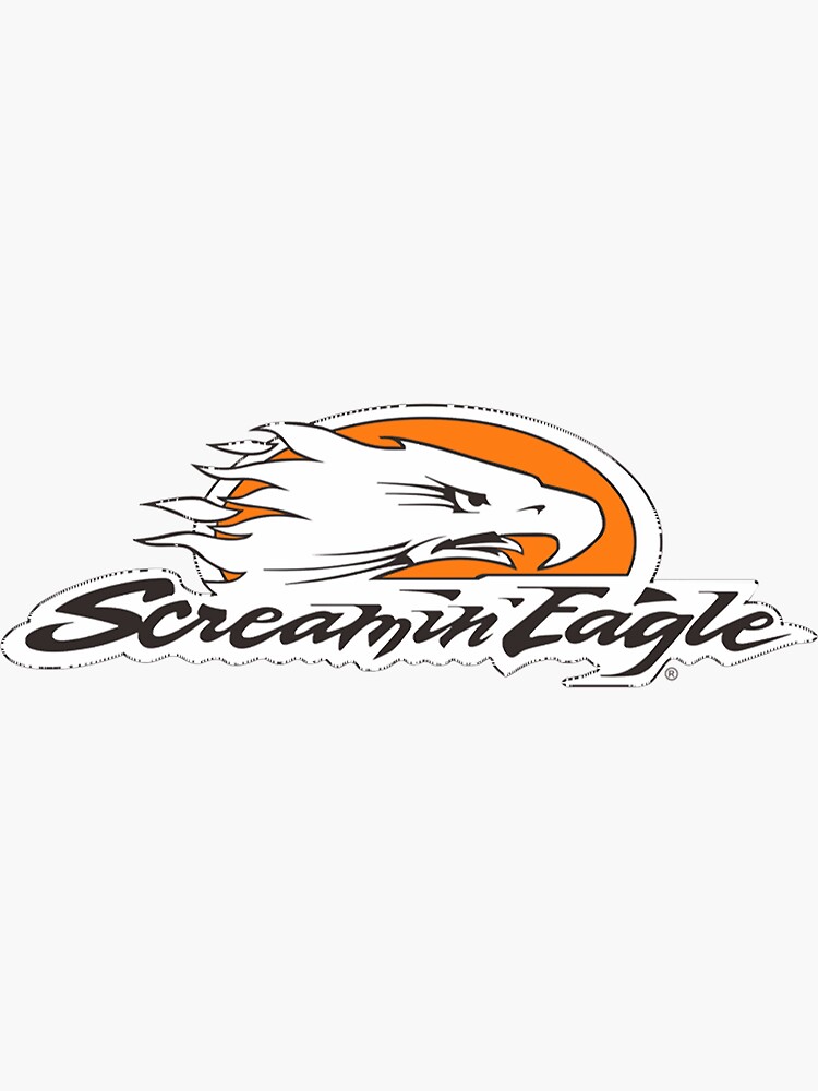 "Screamin eagle" Sticker for Sale by JamesDockery | Redbubble