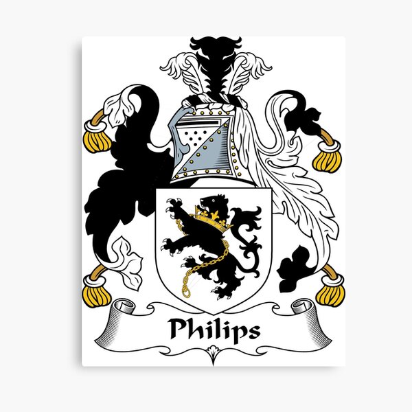 Phillips Coat Of Arms Canvas Prints | Redbubble