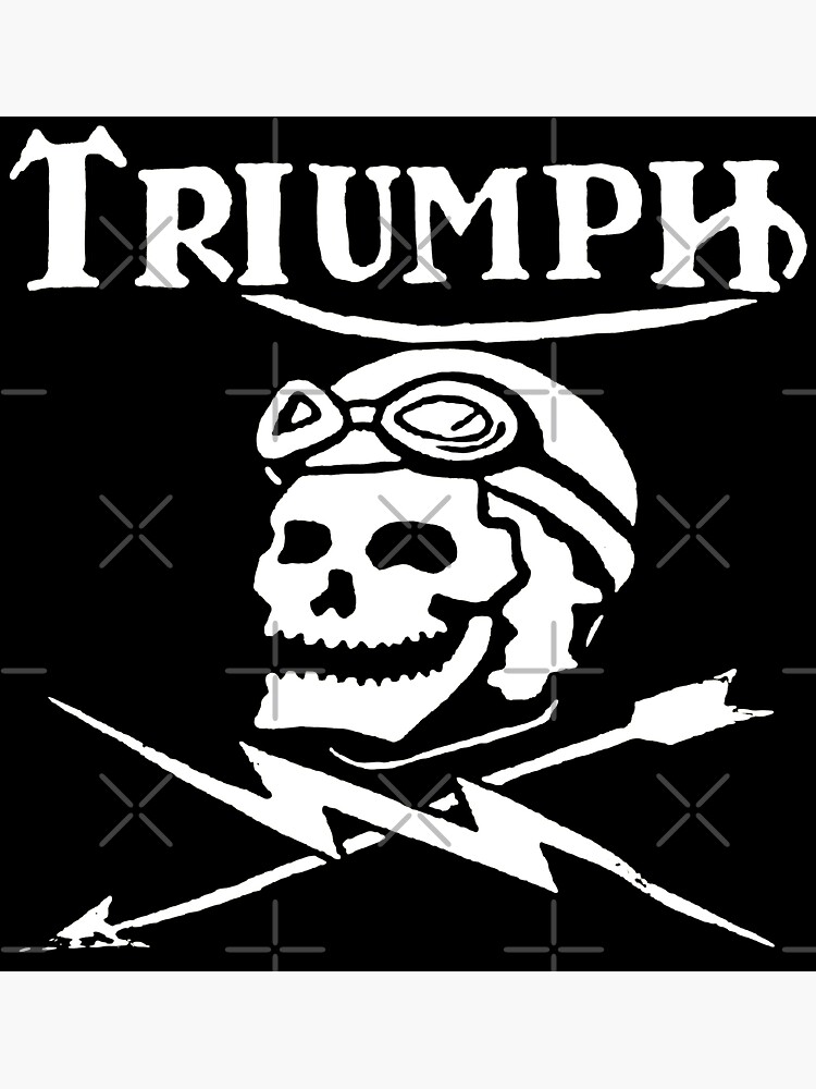 "triumph" Sticker for Sale by dtkfred | Redbubble
