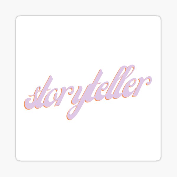 "storyteller author sticker soft boho aesthetic | writer aesthetic ...