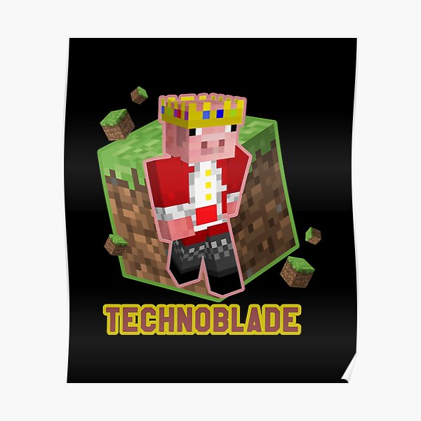 Póster «Technoblade nunca muere n Technoblade nunca muere n Technoblade nunca muere» de Widisi ...