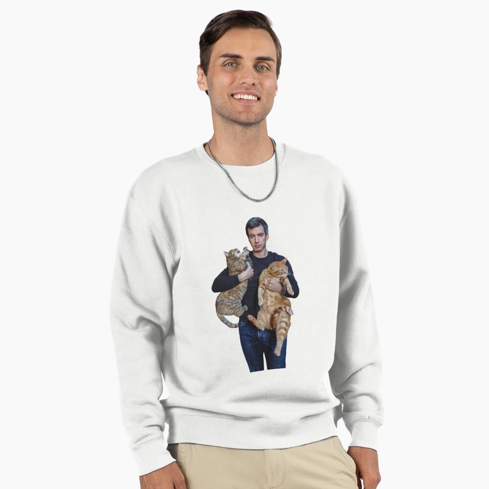 "Nathan Fielder and His Cats" Poster for Sale by SelloutCentral | Redbubble