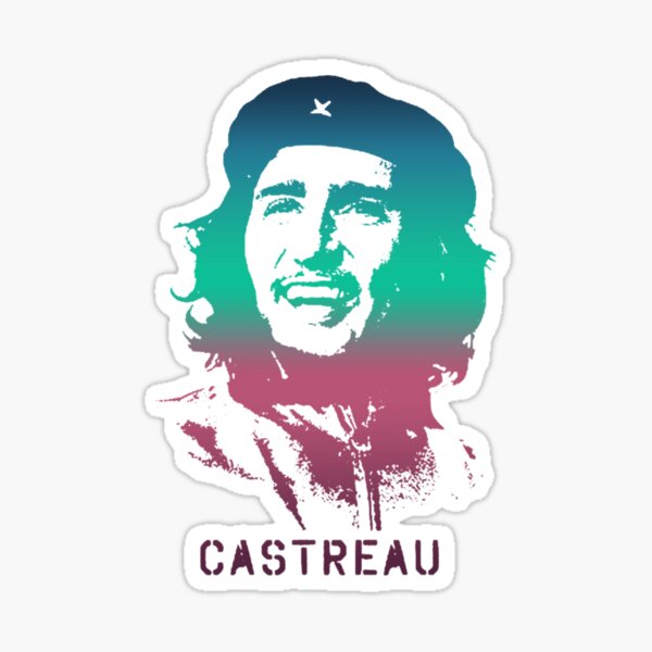 "trudeau castro" Sticker for Sale by SPONKII | Redbubble