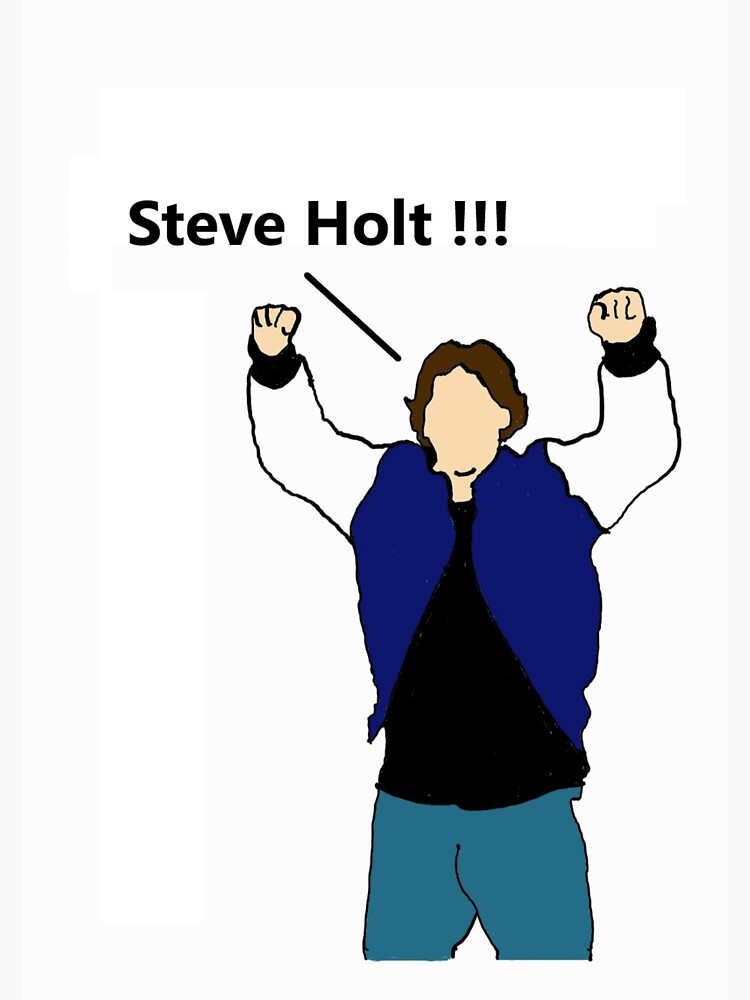 "Arrested Development Steve Holt" Sticker for Sale by fishcalledpanda ...