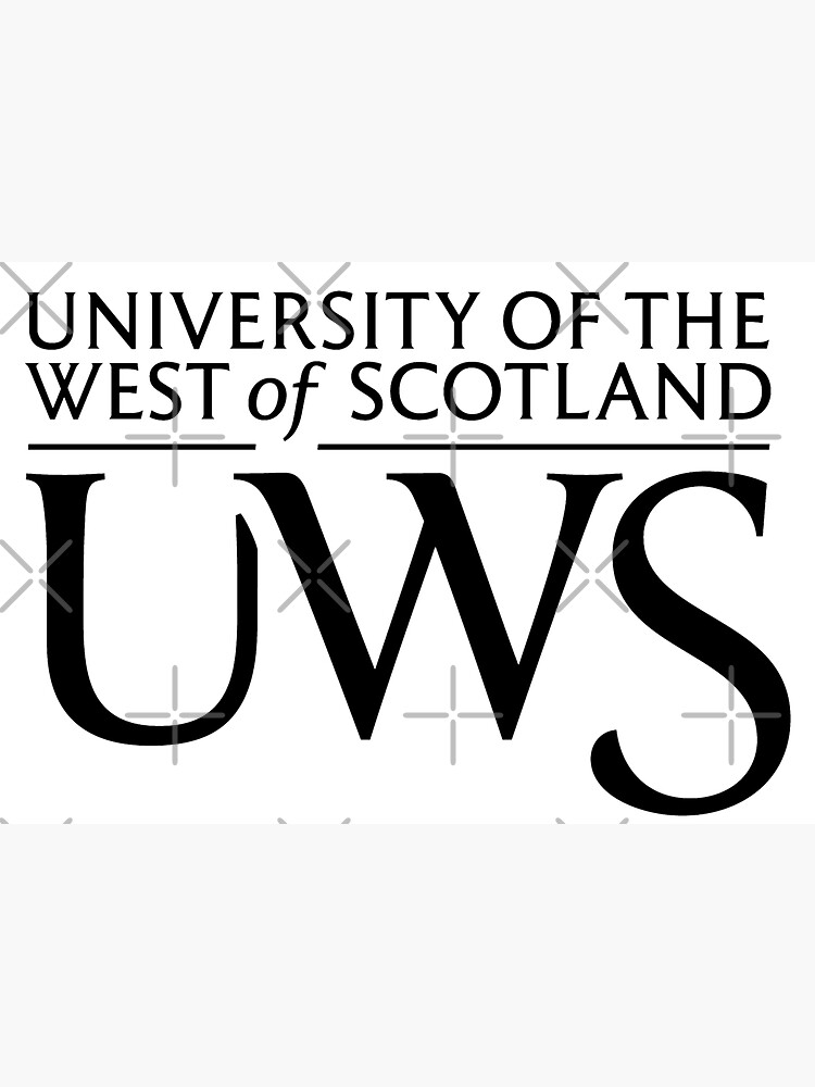 "University of the West of Scotland | UWS" Sticker for Sale by ...