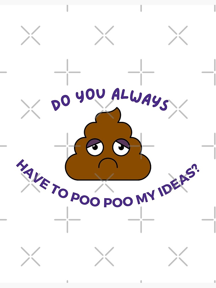 "#Sad Poo Emoji" Poster for Sale by MotherSista | Redbubble
