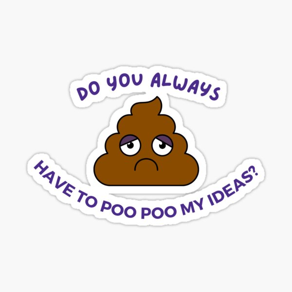 "#Sad Poo Emoji" Sticker for Sale by MotherSista | Redbubble