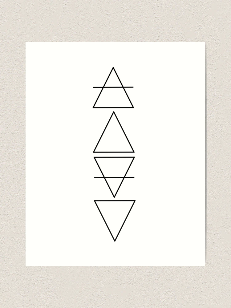 The Four Elements Triangles