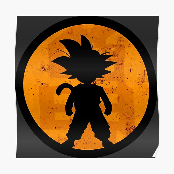 "Kid Goku Hope/Gift Friends" Poster for Sale by DorothyMillerSN | Redbubble