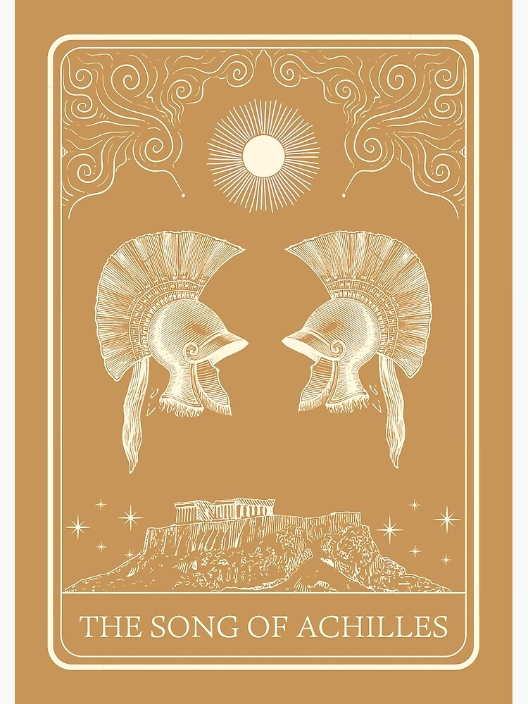 The Song Of Achilles Book Premium Matte Vertical Poster