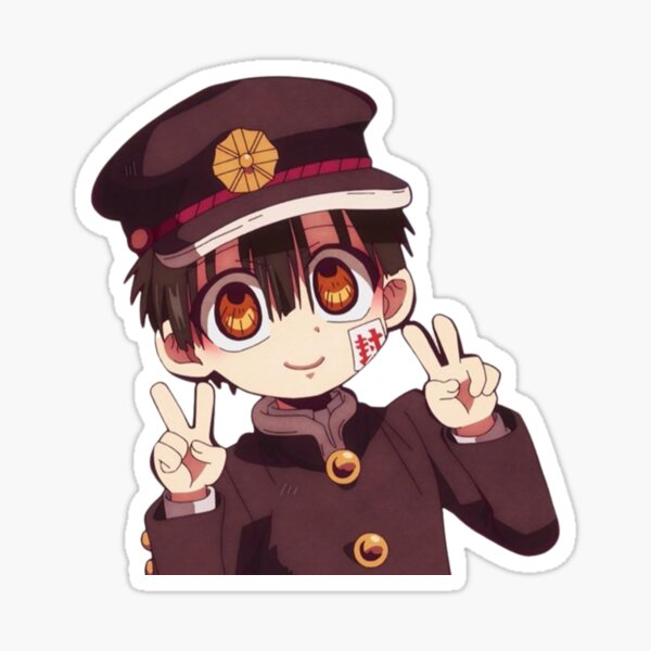 "Toilet bound Hanako kun" Sticker for Sale by GIGTOK | Redbubble