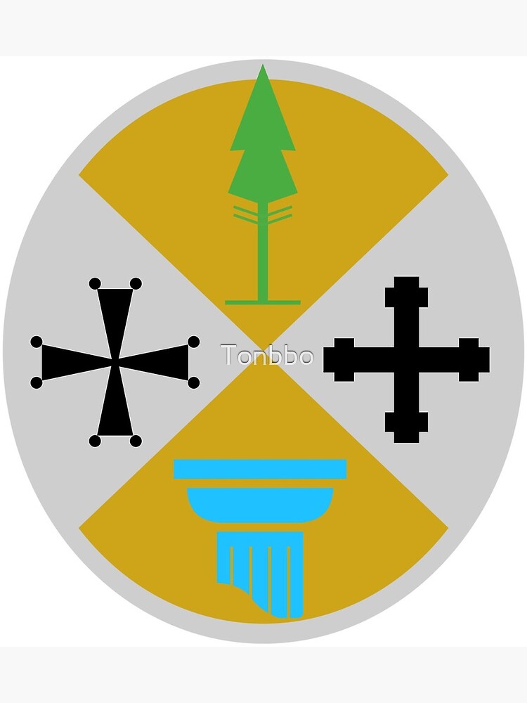 "Calabria Coat of Arms" Art Print for Sale by Tonbbo | Redbubble