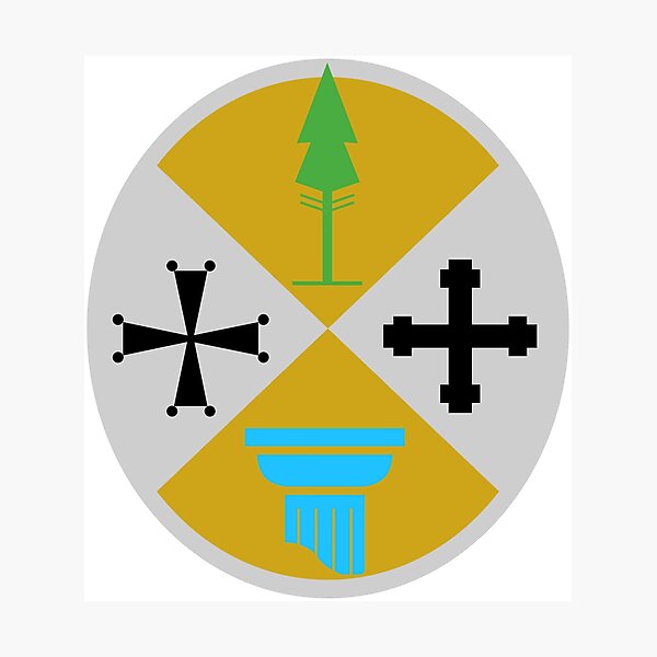 "Calabria Coat of Arms" Photographic Print for Sale by Tonbbo | Redbubble