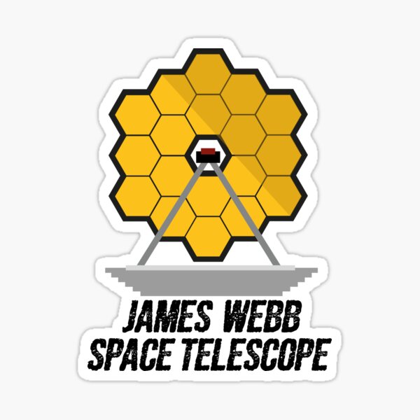 "james webb space telescope stickers" Sticker for Sale by starletteshop ...