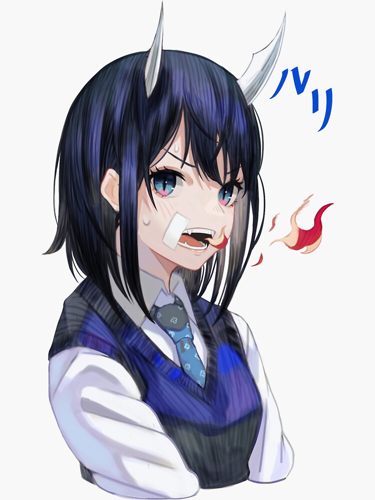 "Ruri dragon cute anime Ruri & Kashiro Ruri Starbucks" Sticker for Sale ...