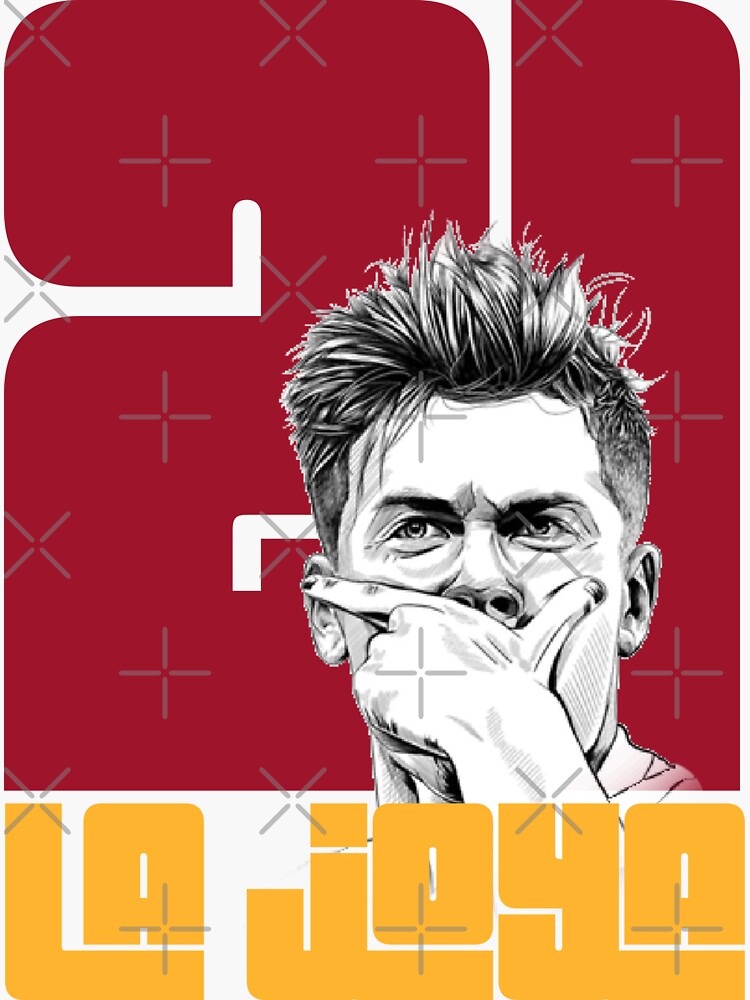 "La Joya giallorossa" Sticker for Sale by Cascio311 | Redbubble