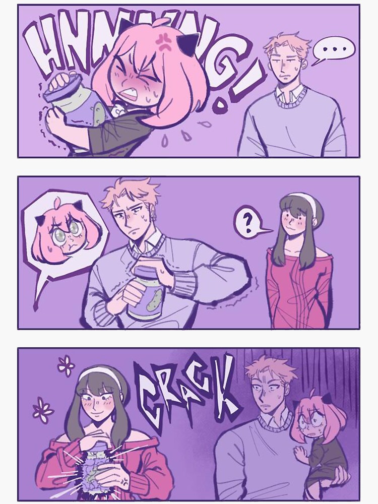 "anya just wanted a pickle" Sticker for Sale by AbMalk | Redbubble