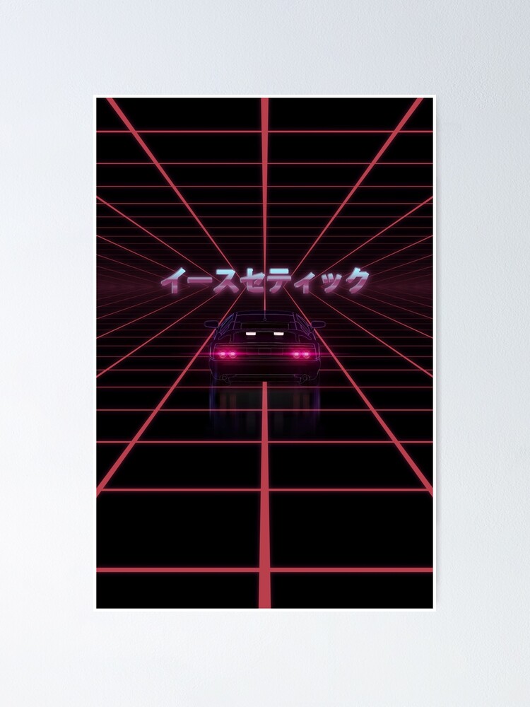 "80s RETRO VAPORWAVE RETROWAVE SYNTHWAVE" Poster for Sale by XOXOX ...