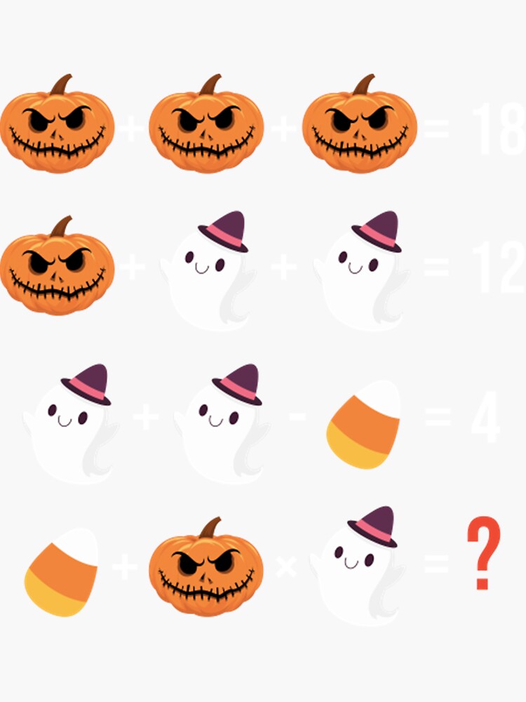 "Cute Halloween Costume Order Of Operations Quiz Math Teacher Student ...