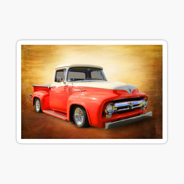 "56 F100" Sticker by cars | Redbubble