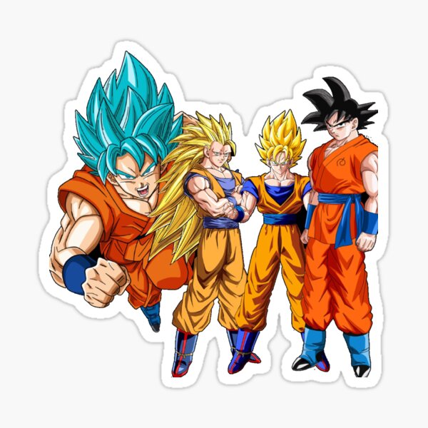 "dbz" Sticker for Sale by DeadThreads | Redbubble