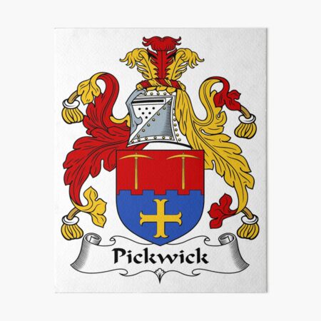 "Pickwick" Art Board Print by HaroldHeraldry | Redbubble