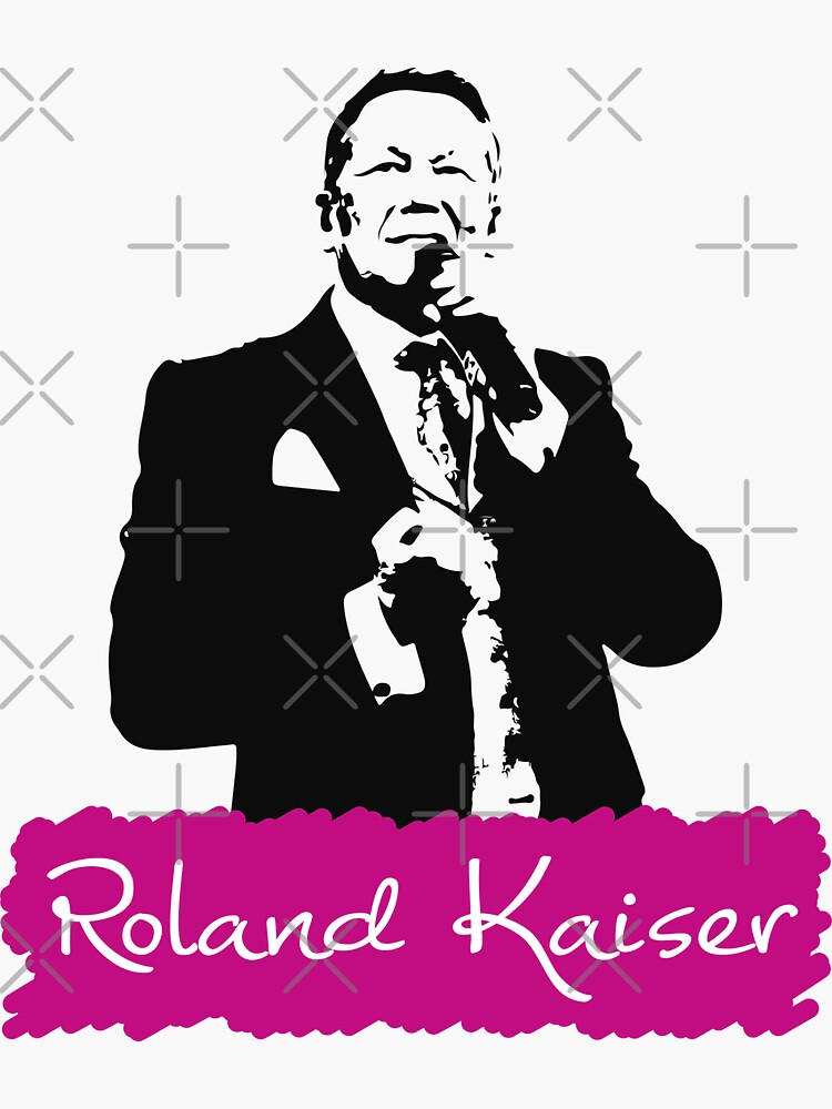 "Roland Kaiser Sketch" Sticker for Sale by sayedmossad | Redbubble