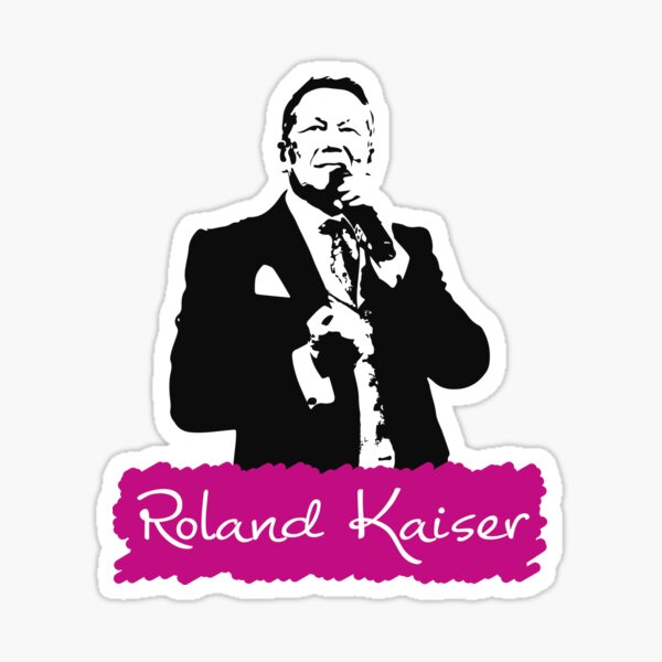 "Roland Kaiser Sketch" Sticker for Sale by sayedmossad | Redbubble