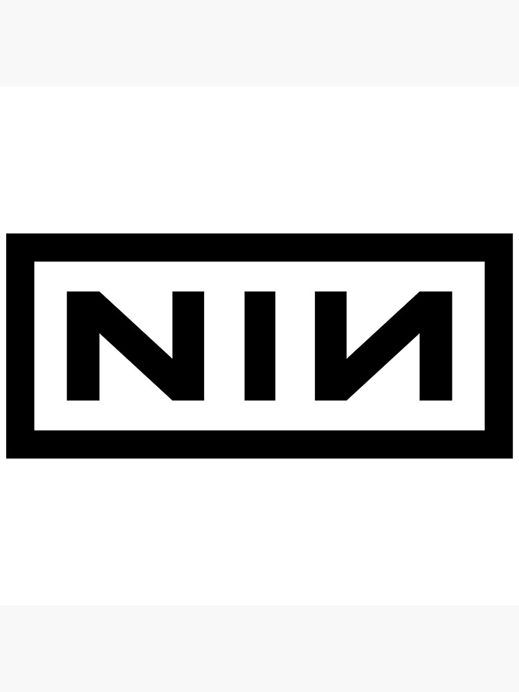 Lámina fotográfica «NIN LOGO NEGRO 2022» de abelcopla | Redbubble