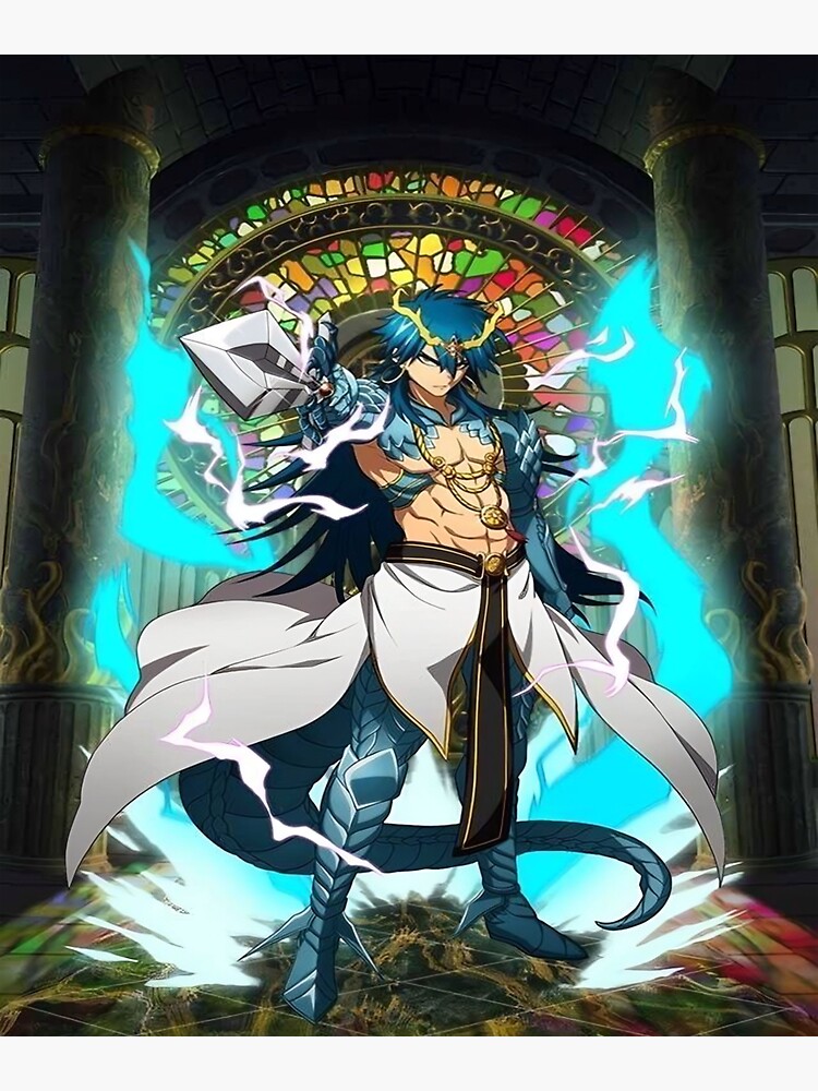 "magi the labyrinth of magic - sinbad" Sticker for Sale by Fantasyshopz ...