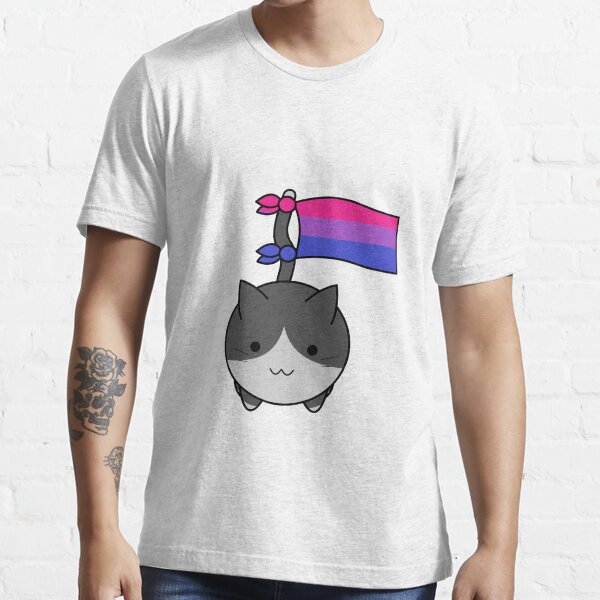 Bisexual Pride Cat T Shirt For Sale By Oneangryginger Redbubble