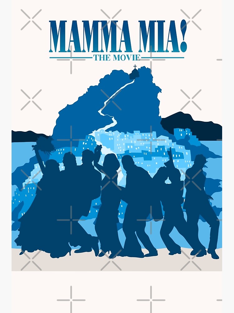 "Mama Mia The Movie Poster Redesigned" Poster for Sale by Carson ...